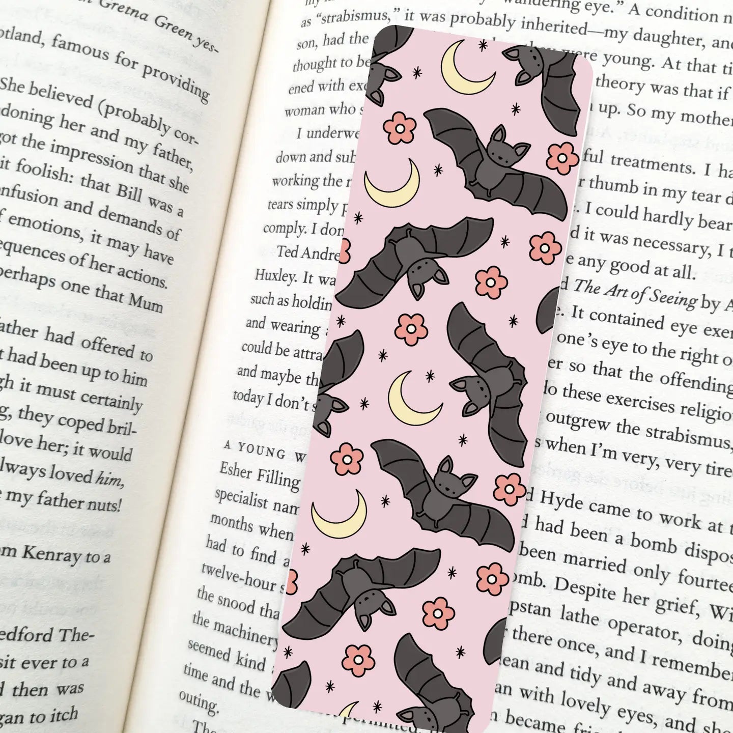 Bats / bookmark – Wildflower Fiction