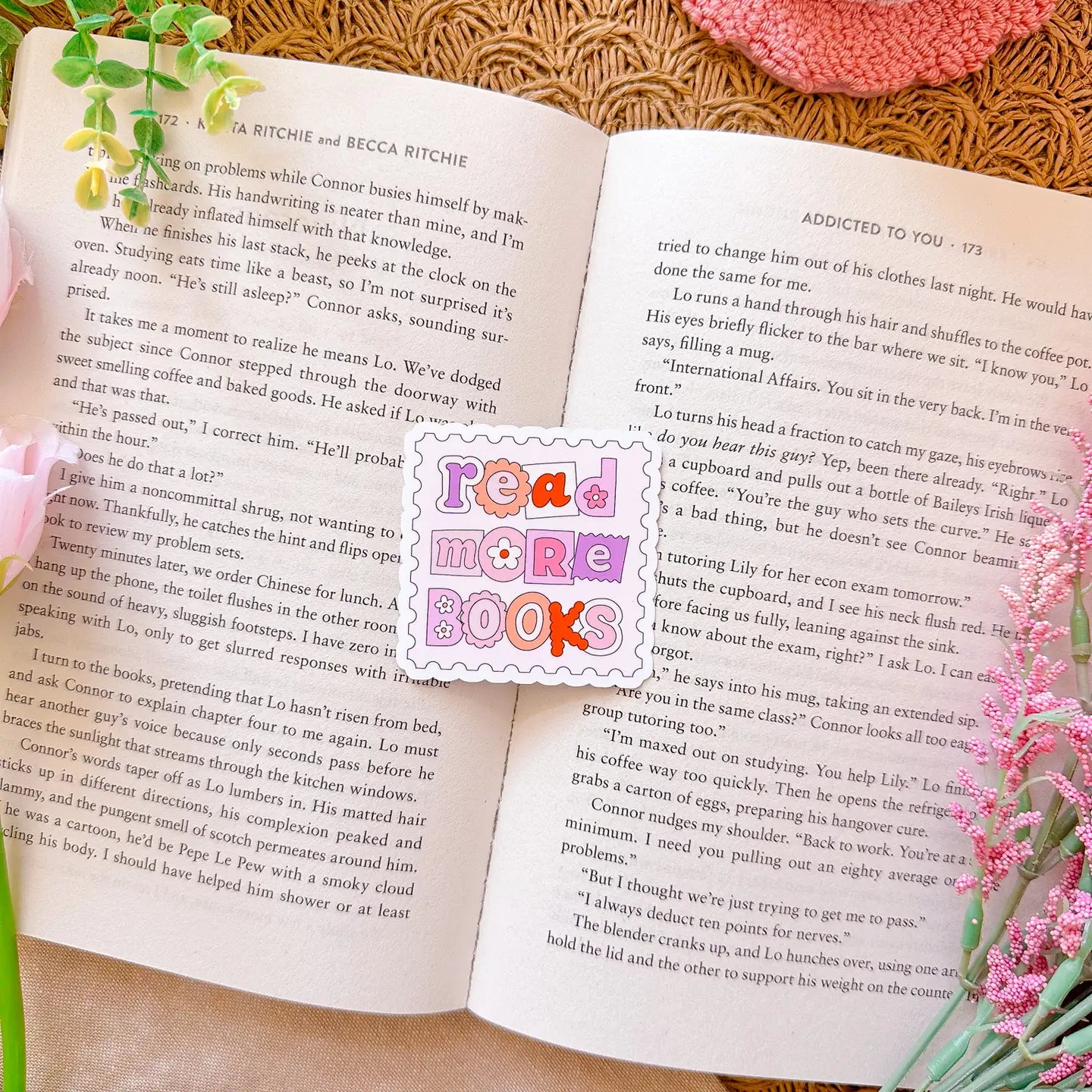 Read More Books Stamp / sticker – Wildflower Fiction